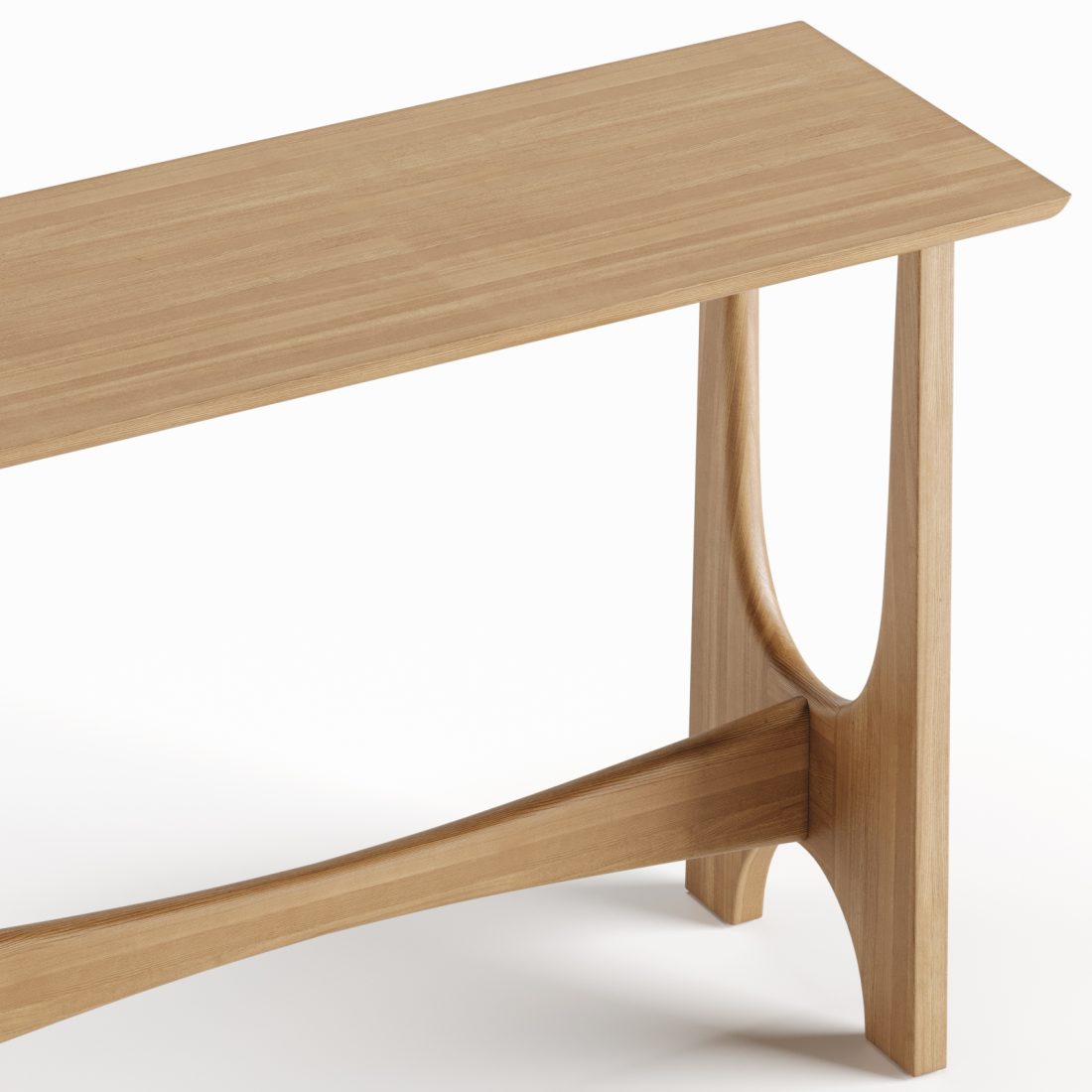 Tanner Console Table - West Elm 3D Model for Corona | CGMood