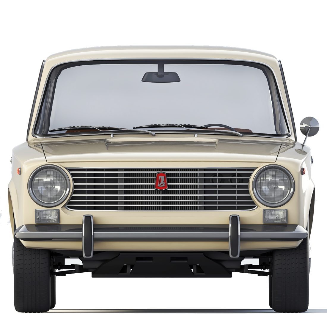 Vaz Lada 2101 1970 3D Model for VRay | CGMood