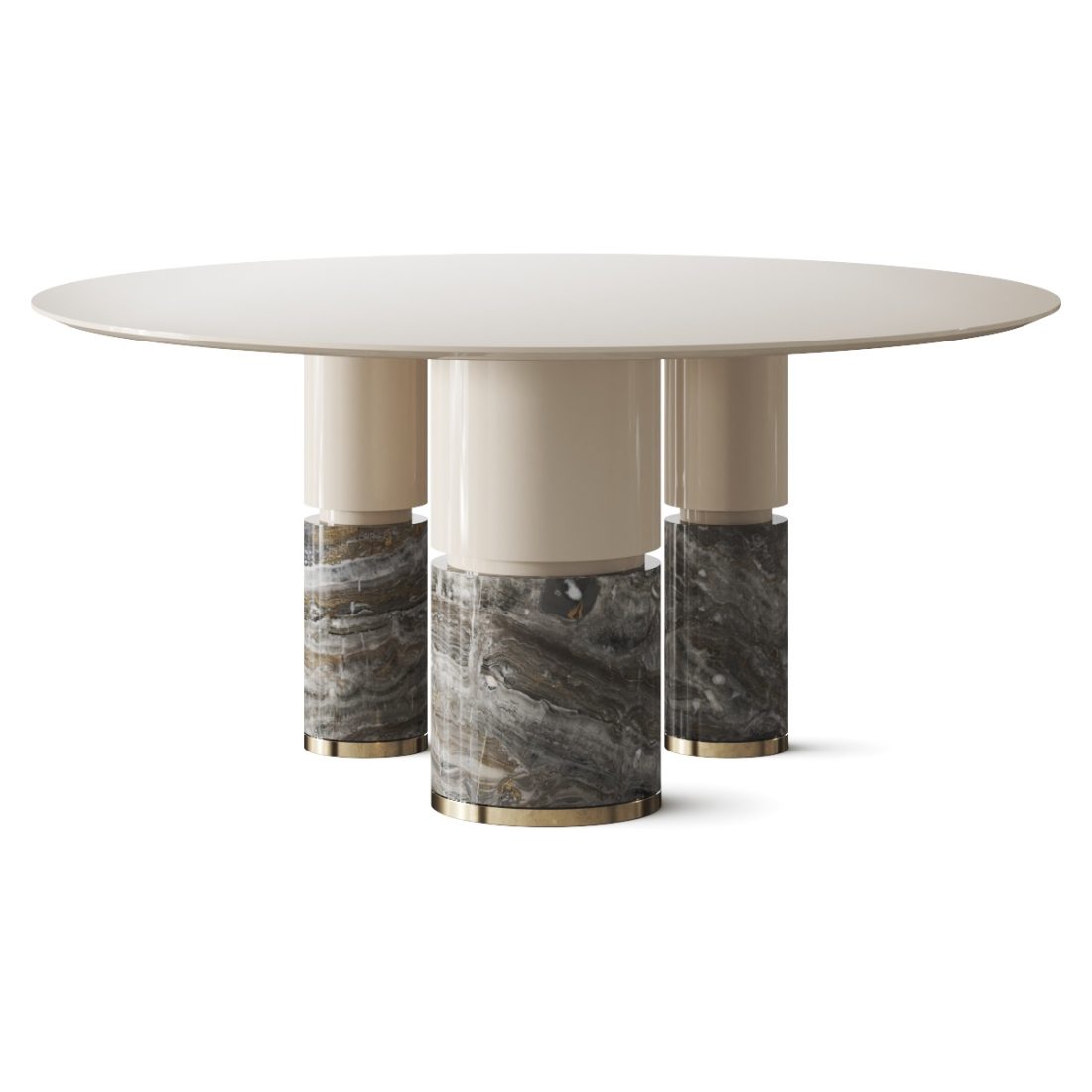Capital Collection Loic Dining Table - 3D Model for VRay, Corona