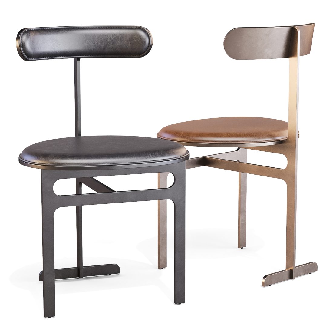Man Of Parts: Park Place - Dining Chair 3D Model for Corona | CGMood