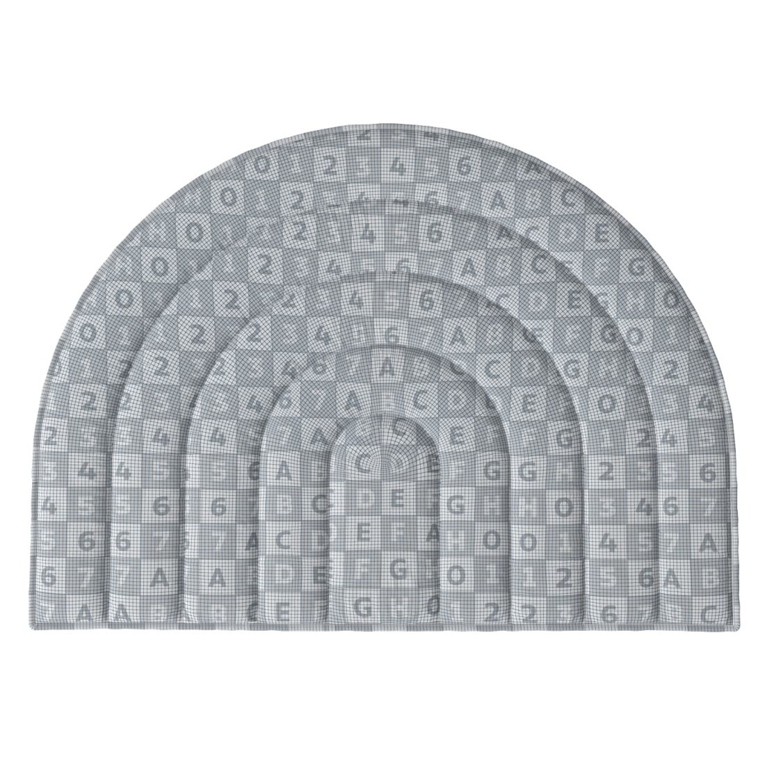 HM Rainbow Cotton Baby Mat 3D Model for VRay, Corona | CGMood
