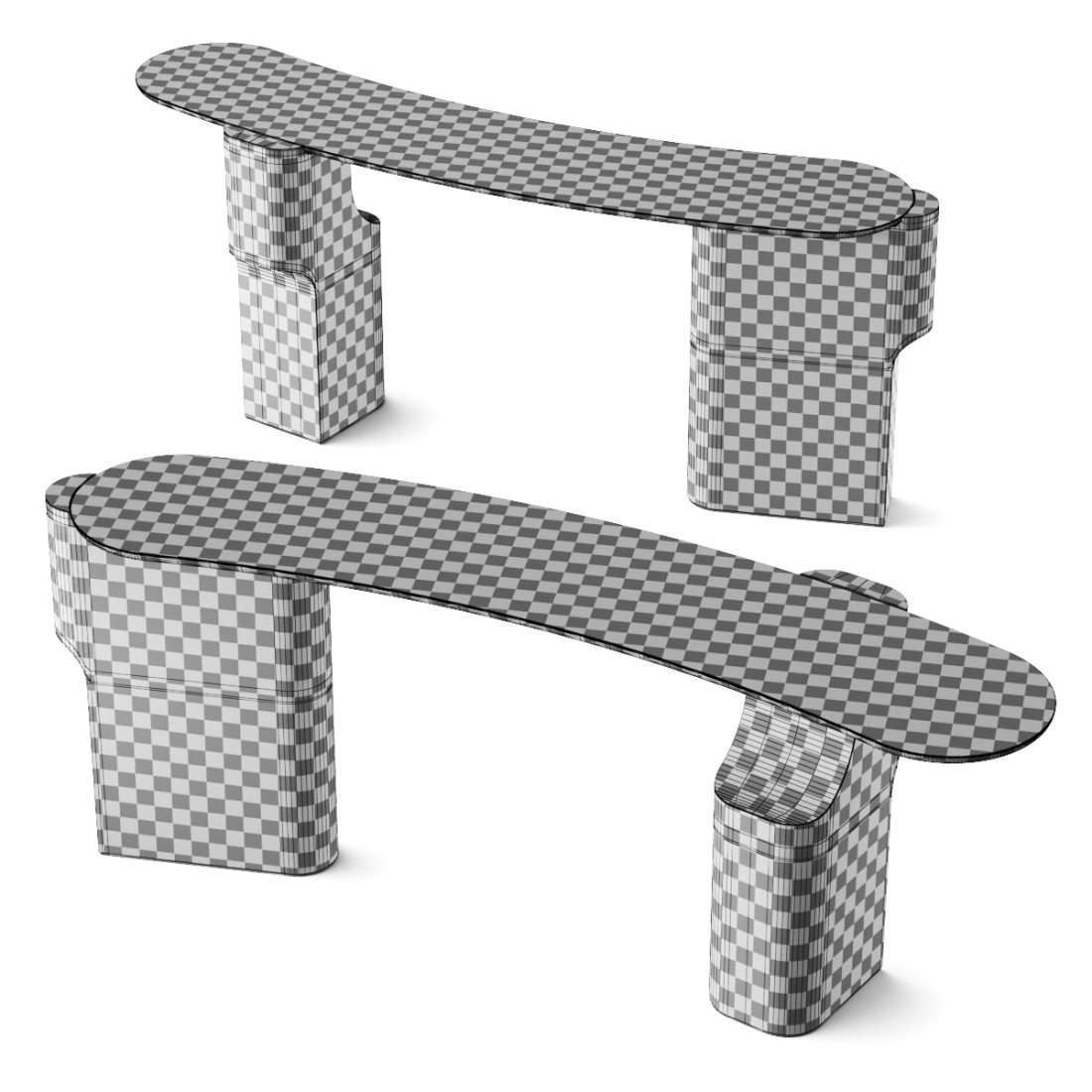 Kenya Console Table 3D Model for VRay, Corona | CGMood