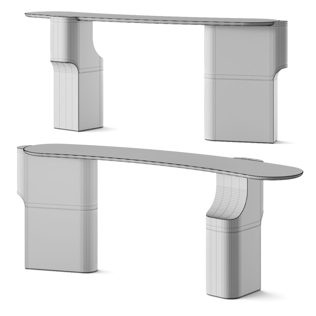 Kenya Console Table 3D Model for VRay, Corona | CGMood