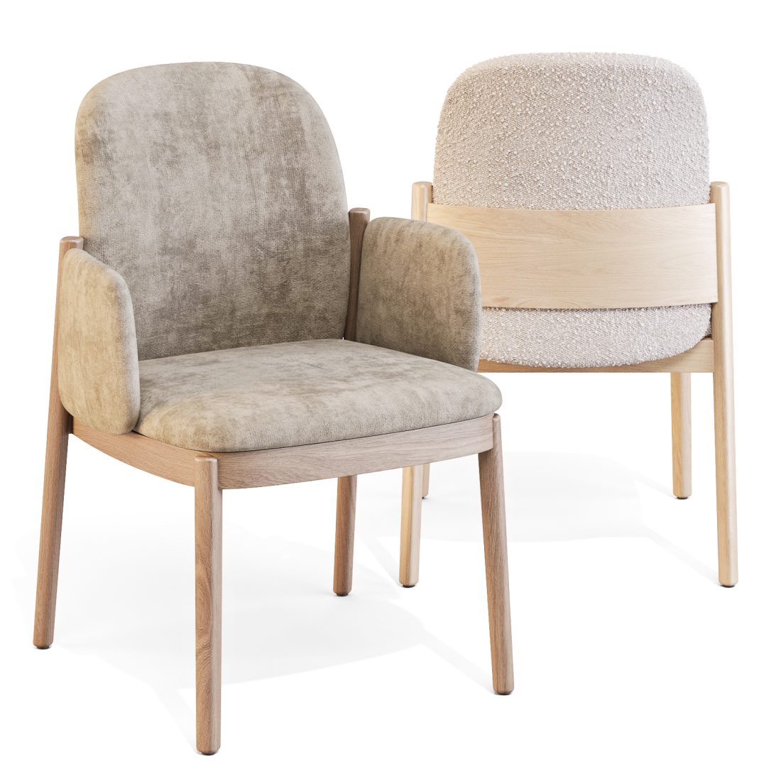 Man Of Parts: Granville Bridge - Dining Chairs 3D Model for Corona | CGMood