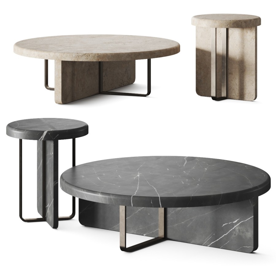Giorgio Bonaguro Line Coffee Tables 3D Model for VRay, Corona | CGMood