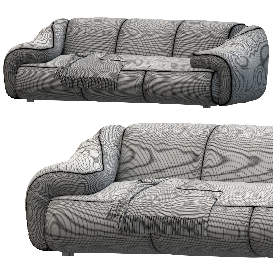 Desede Ds705 Sofa - 3D Model for Corona