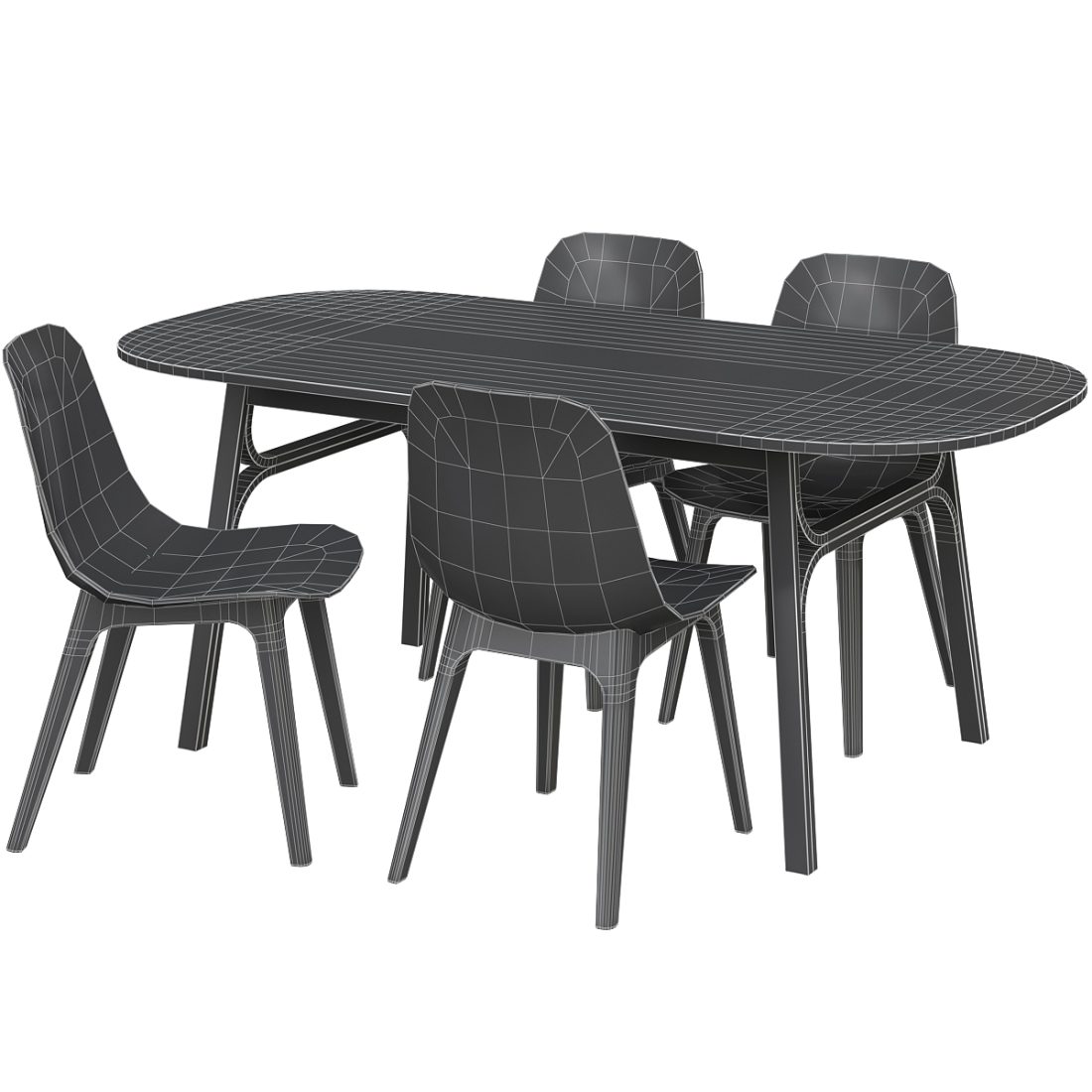 Voxlöv & Odger Ikea - 3D Model for VRay