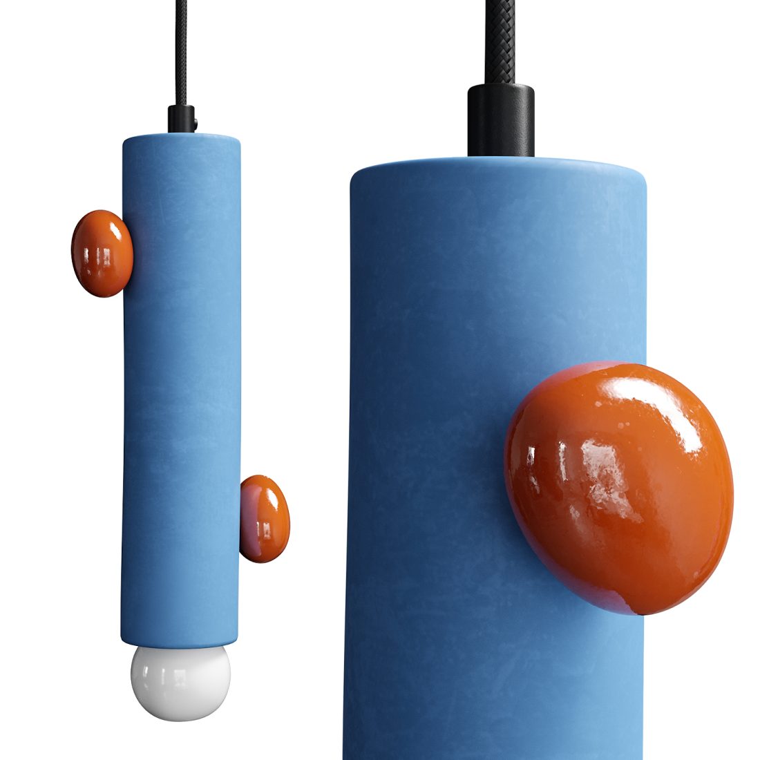 Pendants Moroshka Big And Moroshka Tube - 3D Model for Corona