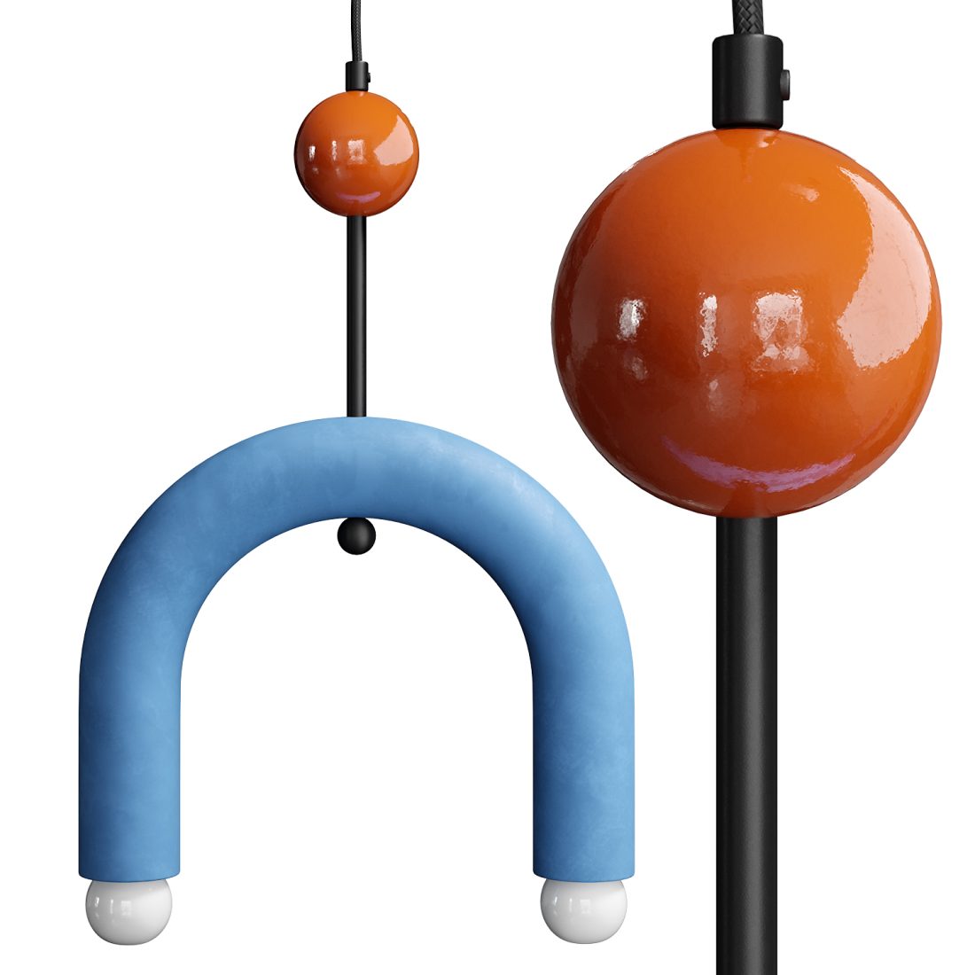 Pendants Moroshka One And Moroshka Arc - 3D Model for Corona