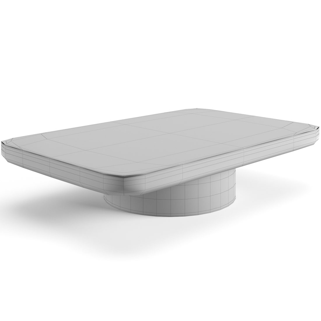 Brady Coffee Tables Set - 3D Model for VRay, Corona