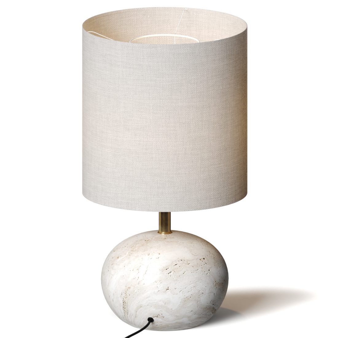 Zara Home - Marble Base Lamp 3D Model for VRay, Corona | CGMood