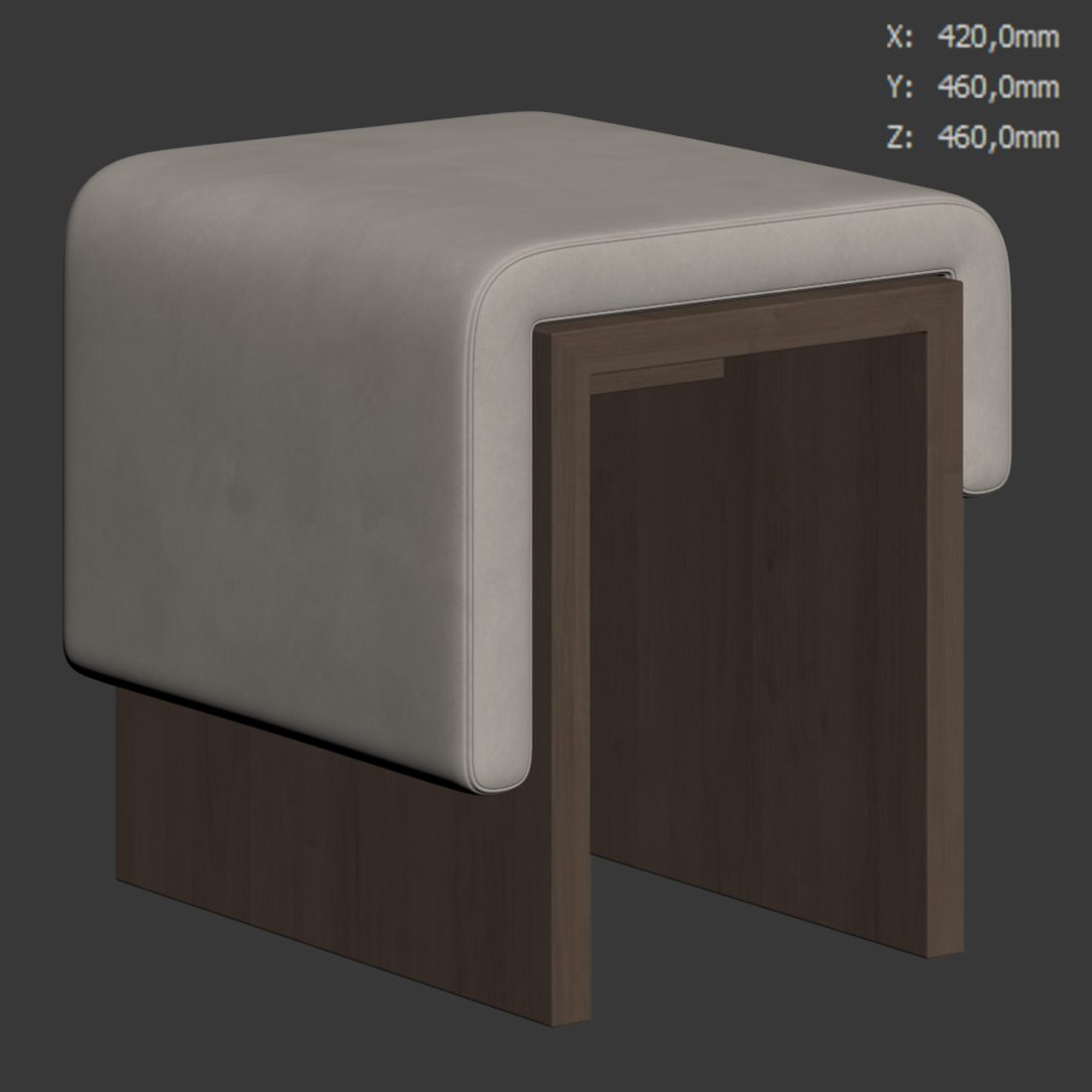 Melt Stool By Bower Studios 3D Model for VRay | CGMood