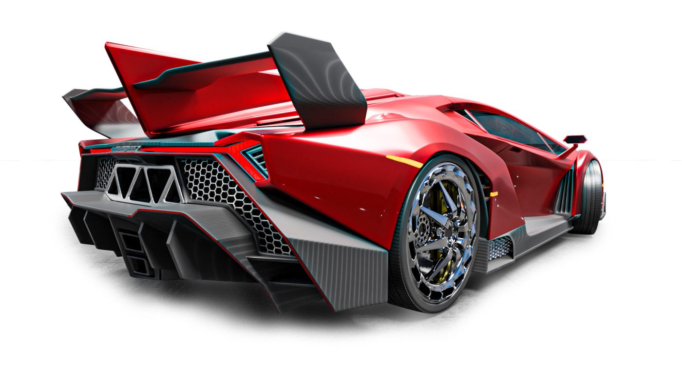 Lamborghini Veneno 3D Model for VRay | CGMood