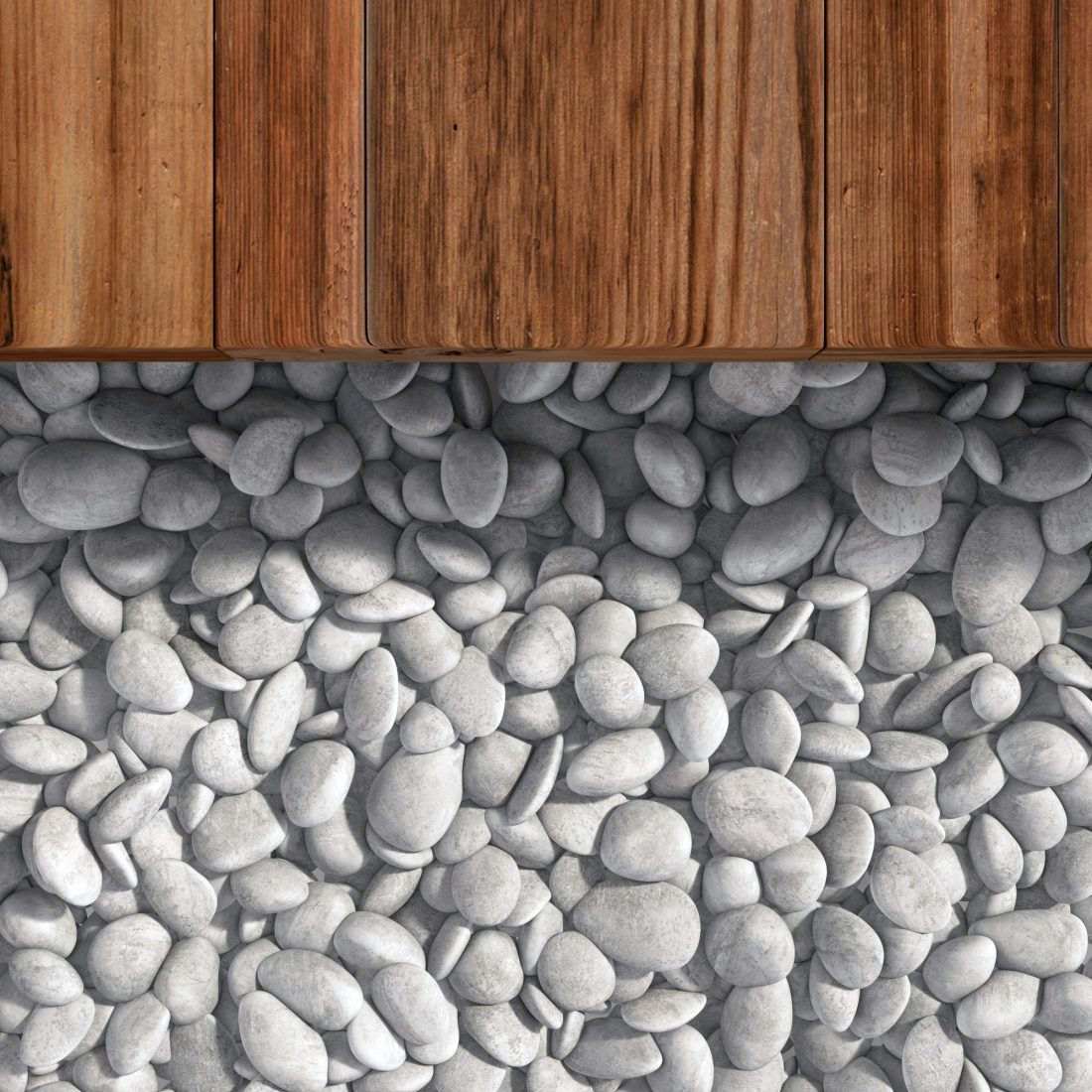 Pebble N22 - 3D Model for VRay, Corona