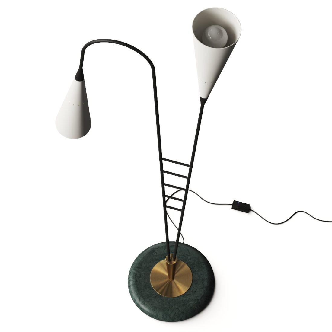 Cb2 Exclusive Caro Floor Lamp - 3D Model for VRay, Corona