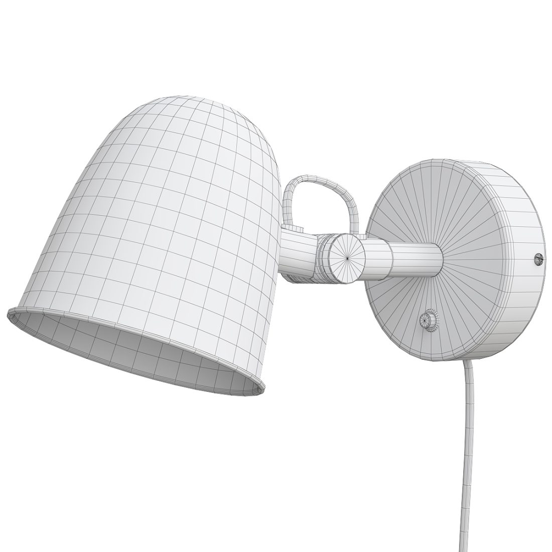 Skurup Wall Lamp By Ikea - 3D Model for VRay