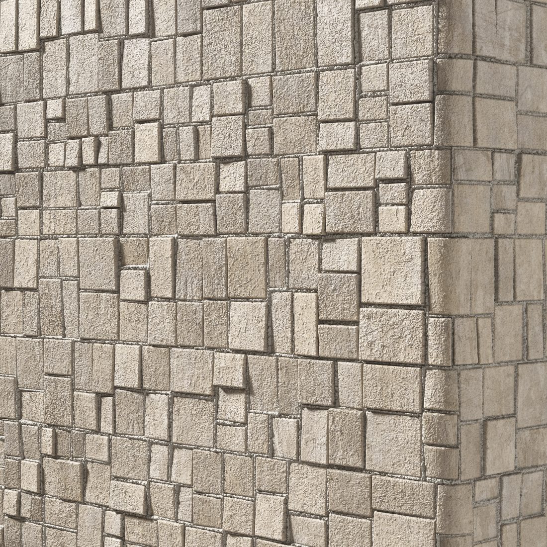 Seamless Tile Material 11 - 3D Model for VRay, Corona
