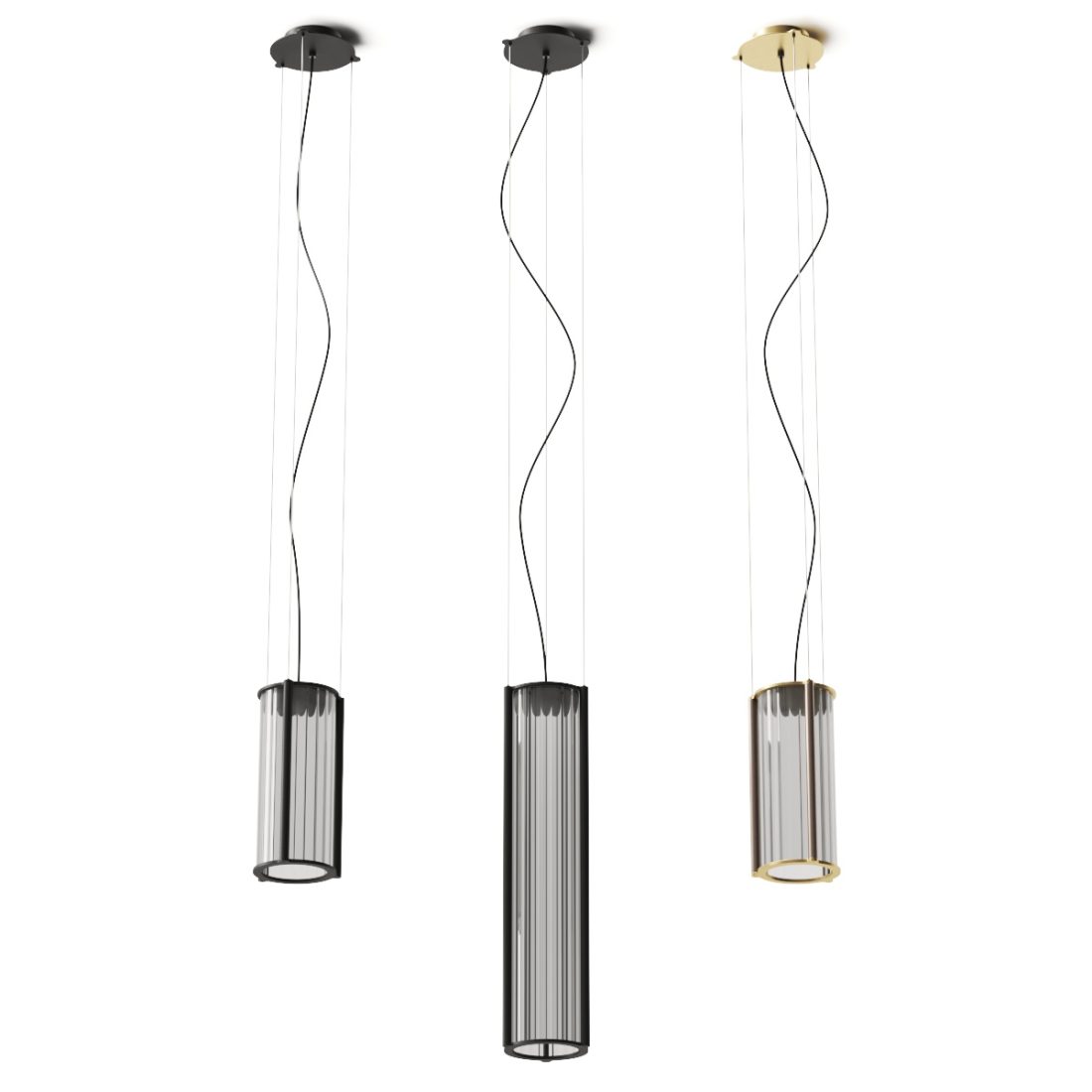 Alma Light Totem II Pendant Lamp 3D Model for VRay, Corona | CGMood