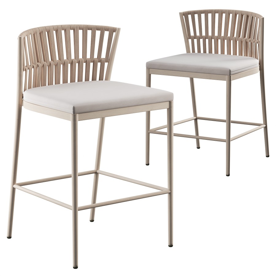 Lineas Bar Chair - 3D Model for Corona