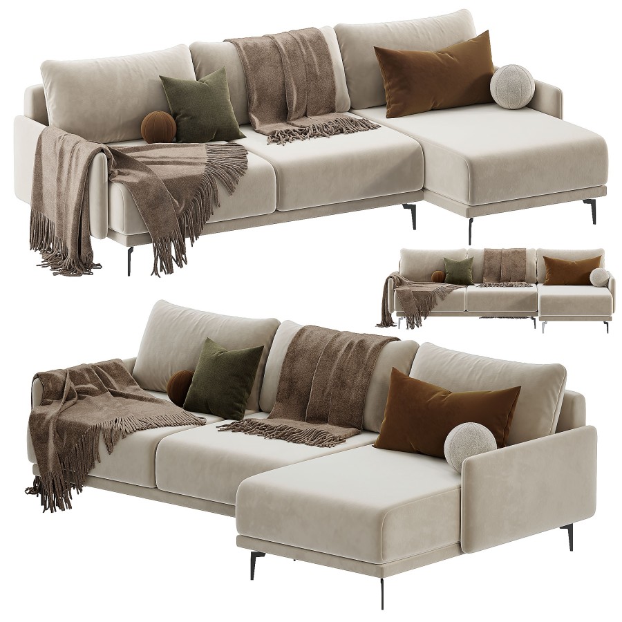 Archi Sofa - 3D Model for Corona