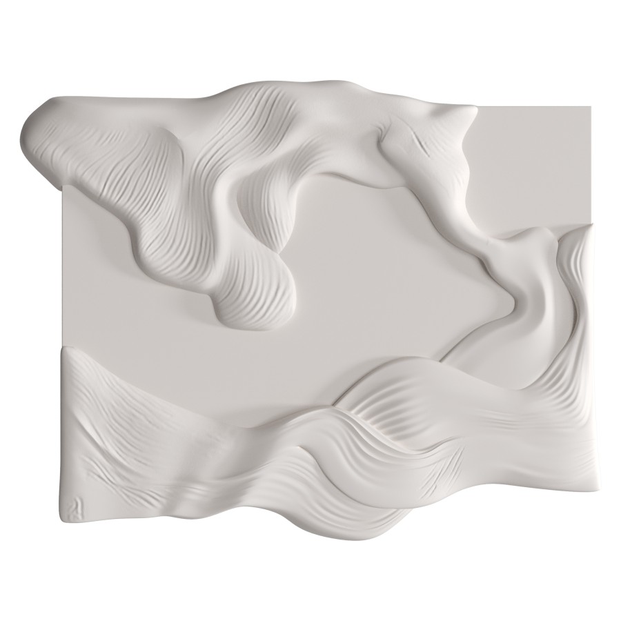 Wave Pannel 3D Model for Corona | CGMood