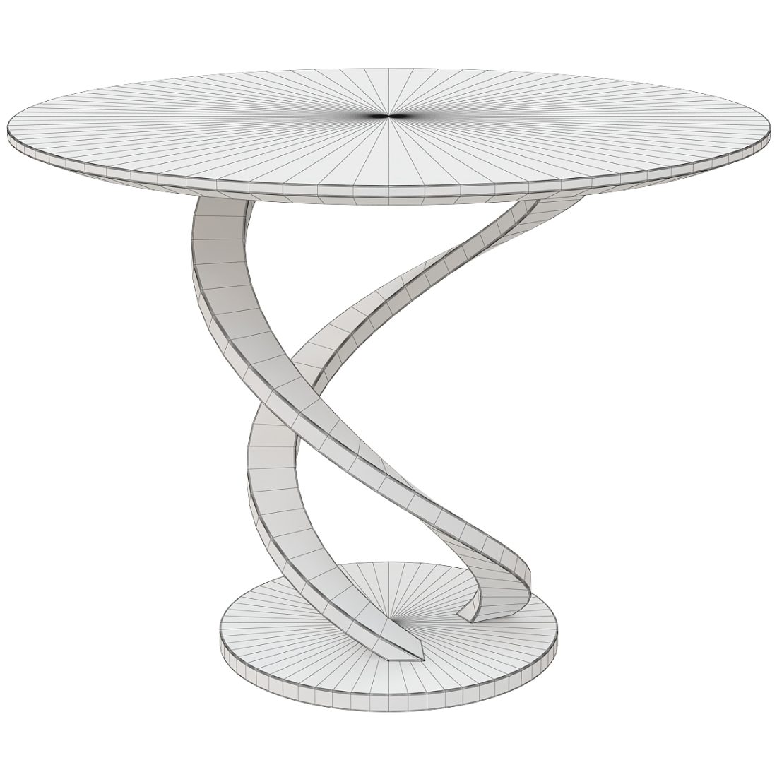 Dining Table Golden Spiral 3D Model for VRay | CGMood