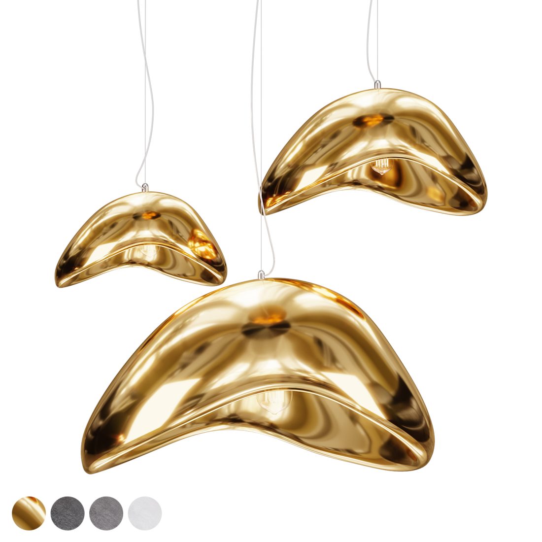 Khmara Halia Combination Chandelier A - 3D Model for Corona