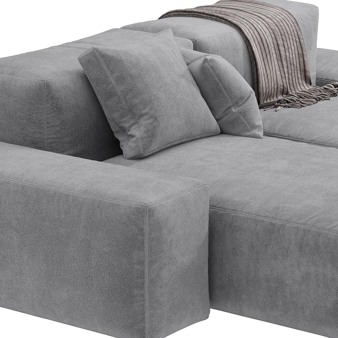Boca Navi Sofa Set 4 - 3D Model for Corona