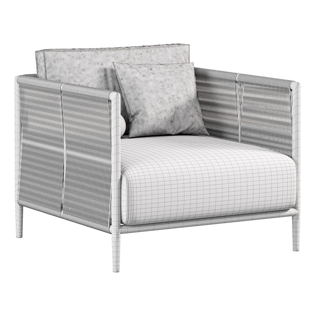 Maldives Lounge Chair 3D Model for Corona | CGMood