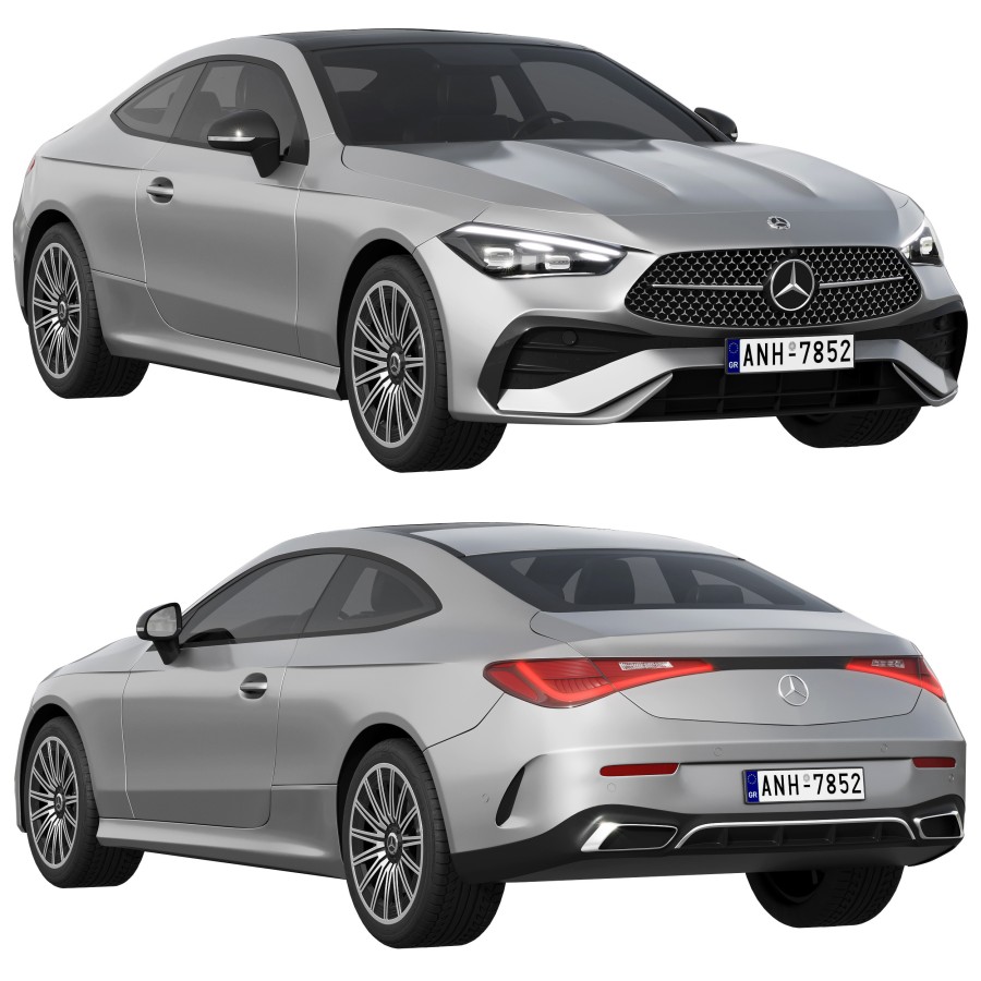 Mercedes-Benz CLE Coupe - 3D Model for Corona