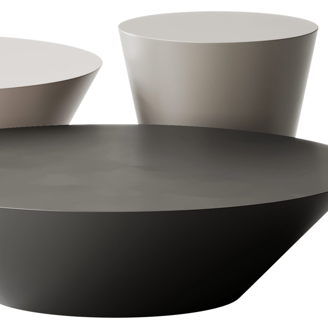 Pond Round Coffee Tables By Acerbis - 3D Model for Corona