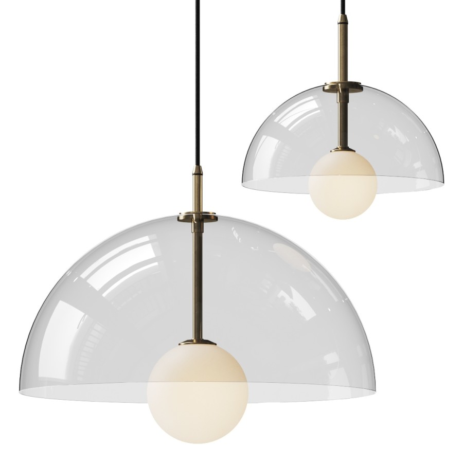 Marc Wood Studio Deco Pendant Lamps - 3D Model for VRay, Corona