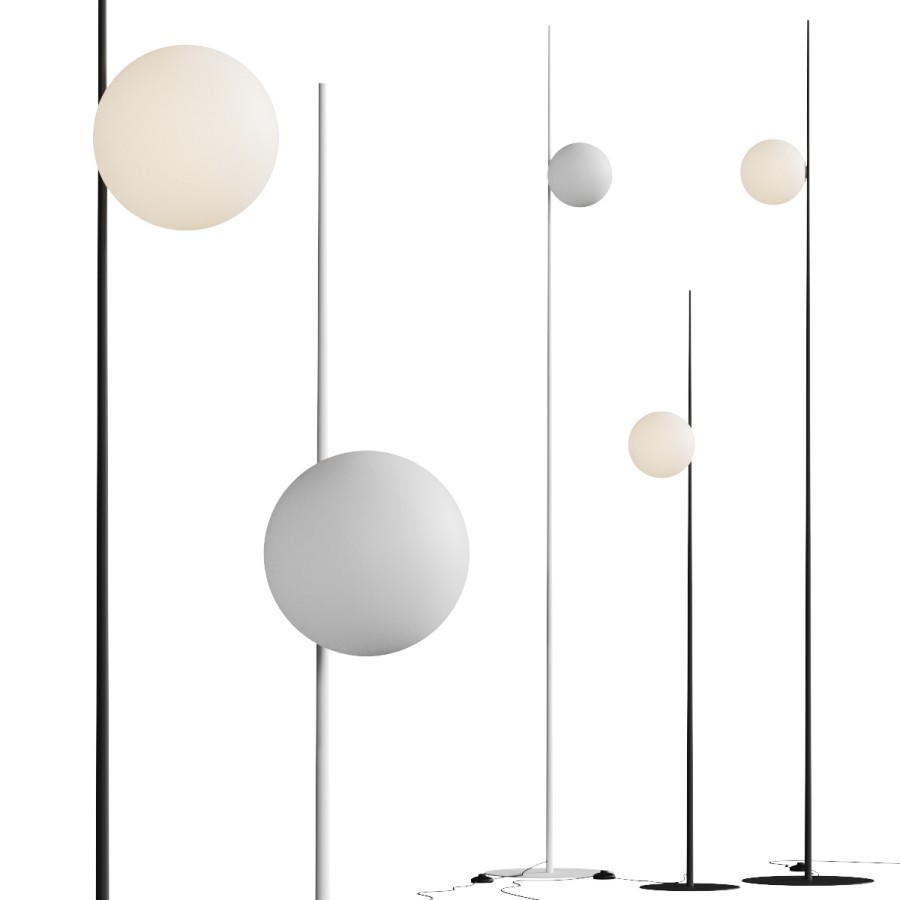 Karman Atmosphere Floor Lamps - 3D Model for VRay, Corona