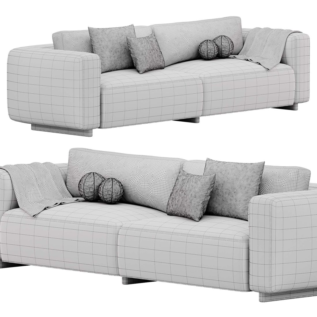 Supersoft Sofa By Property Furniture 3D Model for Corona | CGMood
