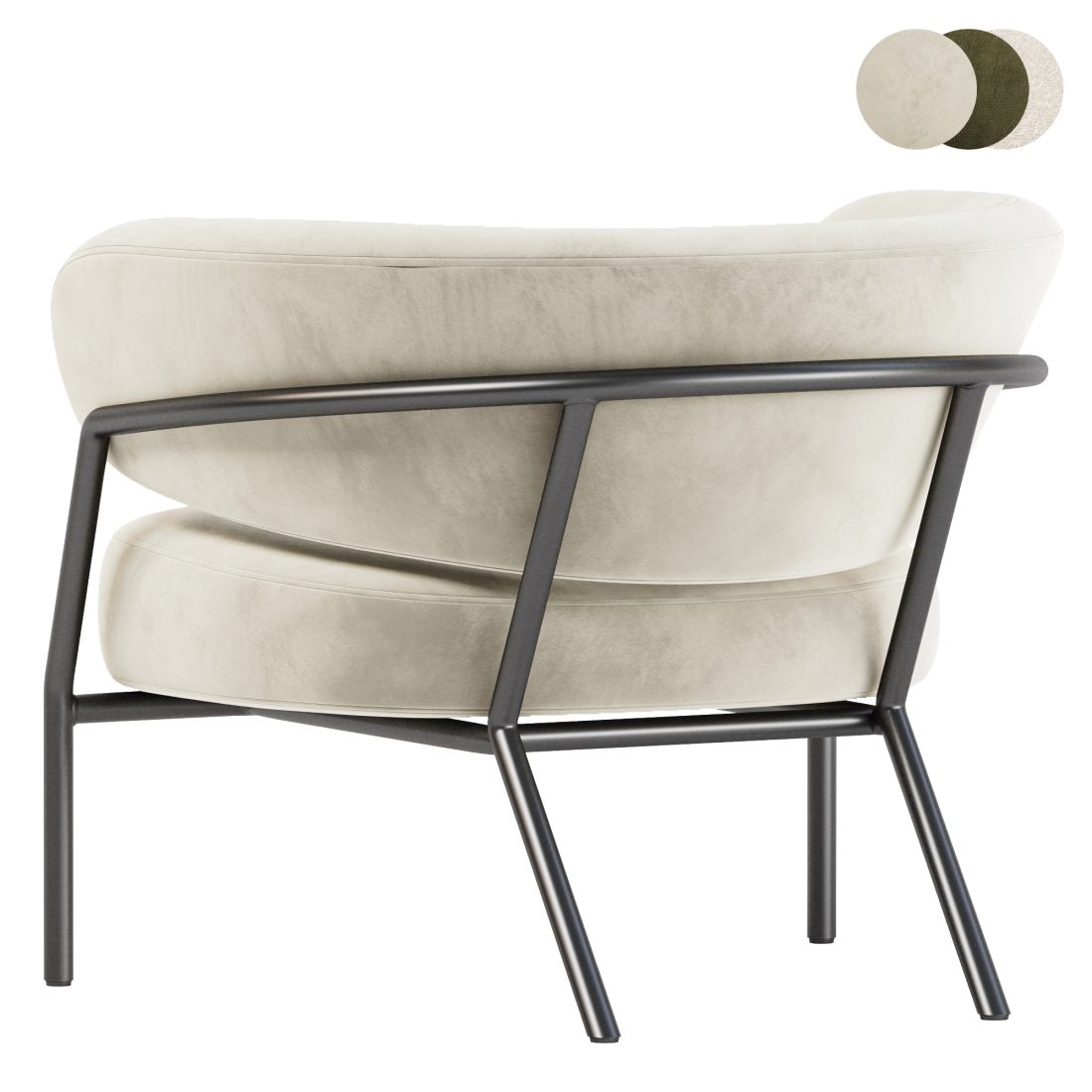 Nani Chair By Meridiani 3D Model for FStorm, VRay, Corona | CGMood