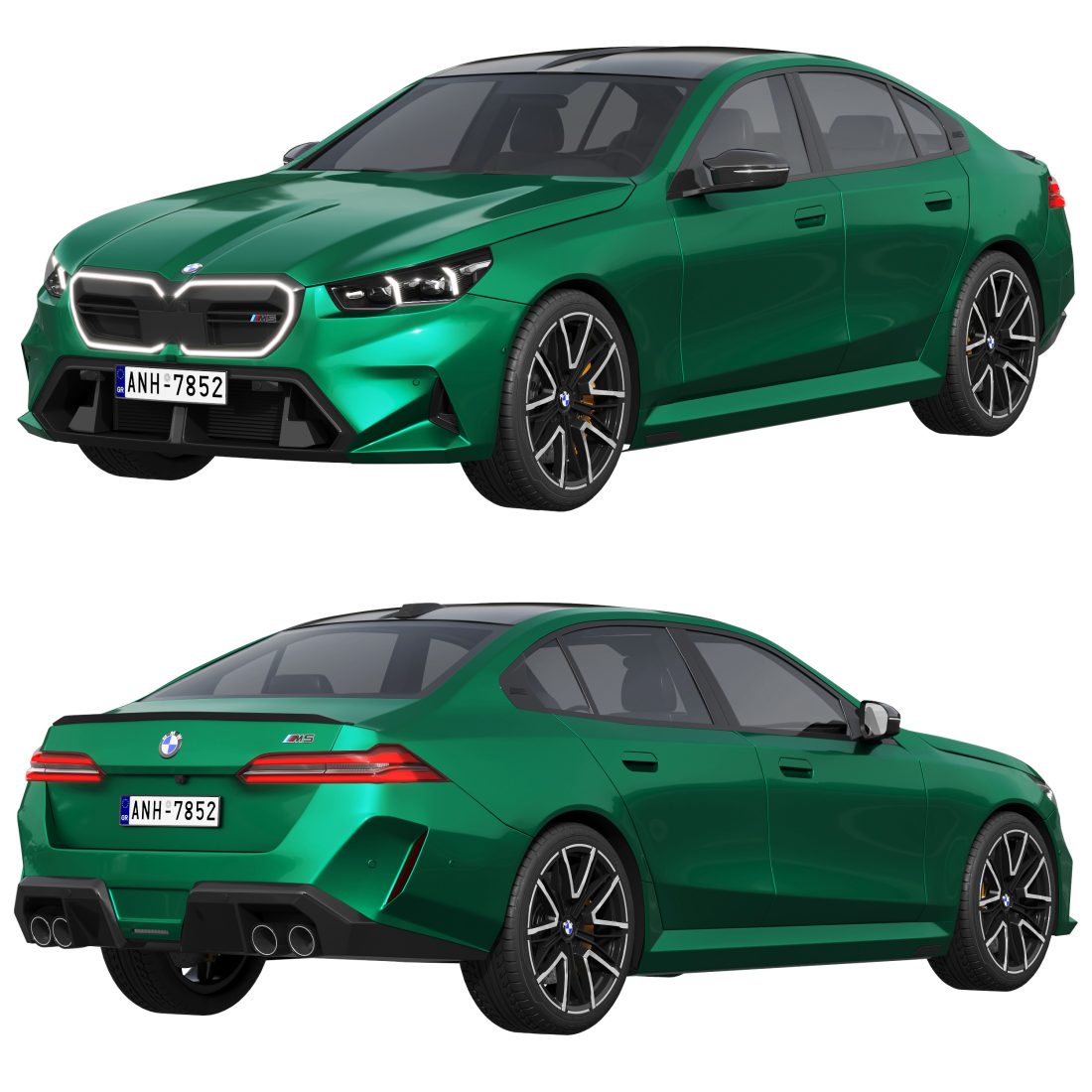 BMW M5 2025 3D Model for Corona | CGMood