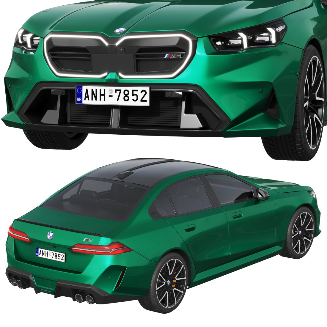 BMW M5 2025 3D Model for Corona | CGMood