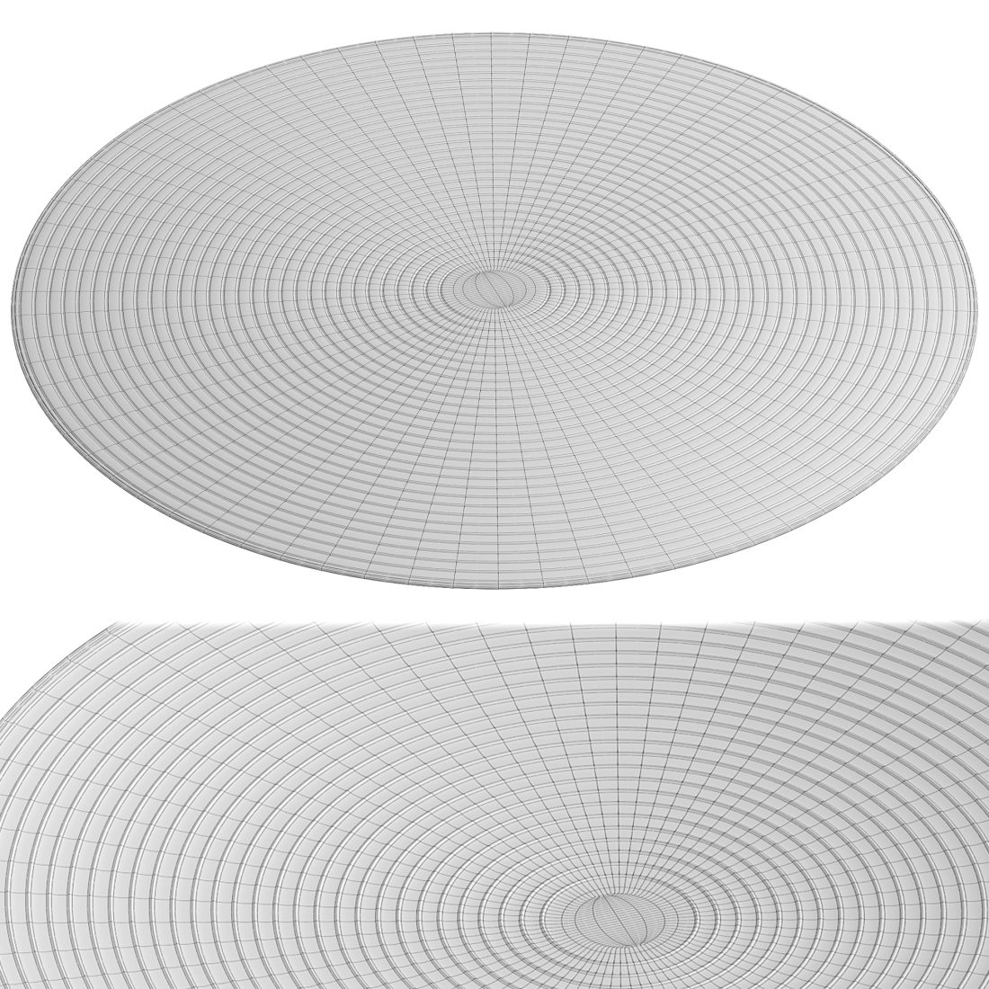 Round Rug - 3D Model for Corona