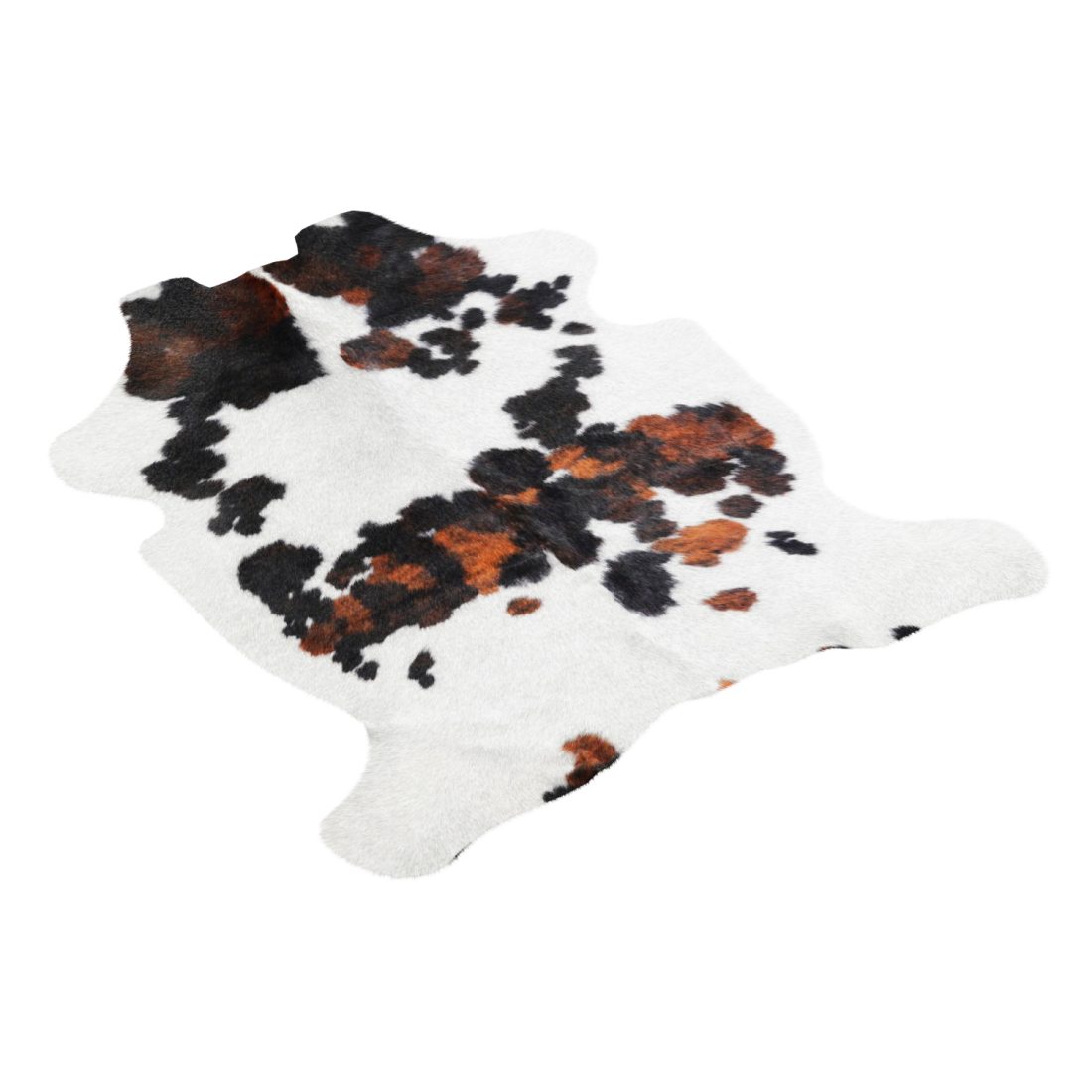 Tricolor Cowhide Rug #a26824 - 3D Model for VRay