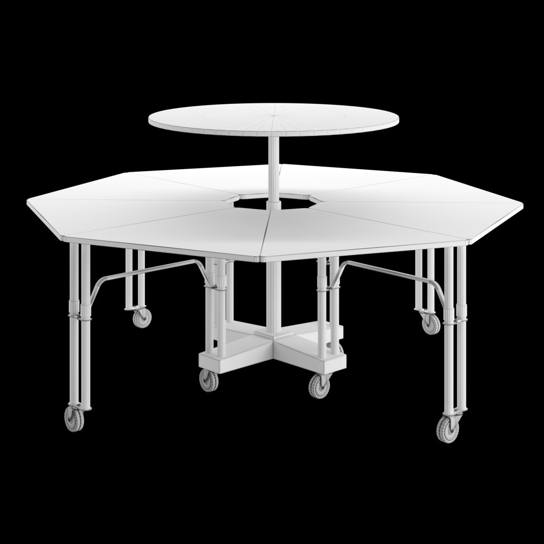 Poseidon - Donm Table 3D Model for VRay, Corona | CGMood