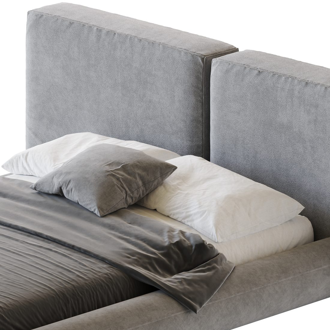 Cullen Suede Fabric Contemporary Minimalist 3D Model for Corona | CGMood