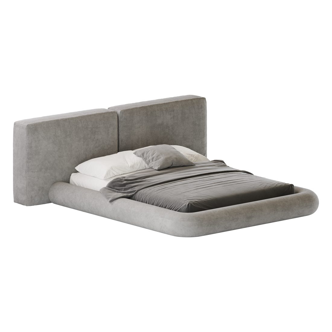 Cullen Suede Fabric Contemporary Minimalist 3D Model for Corona | CGMood