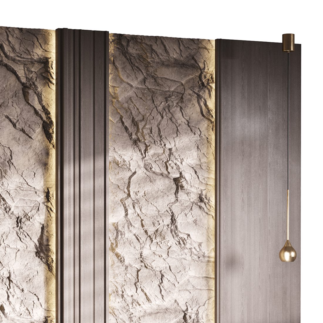 Decorative Wall Panel 10 3D Model for Corona | CGMood