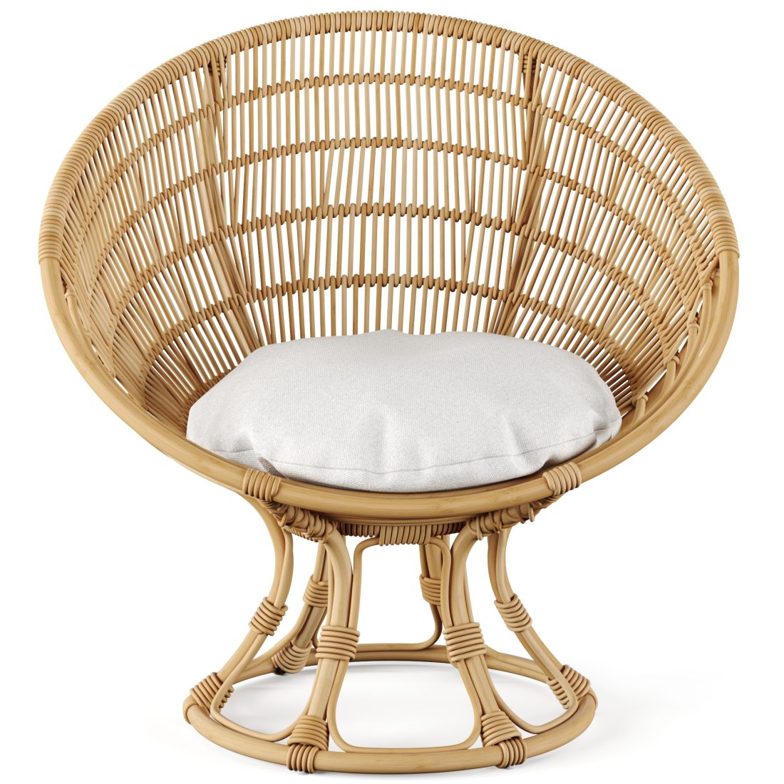 Luna Easy Outdoor Chair By Sika Design - 3D Model for Corona