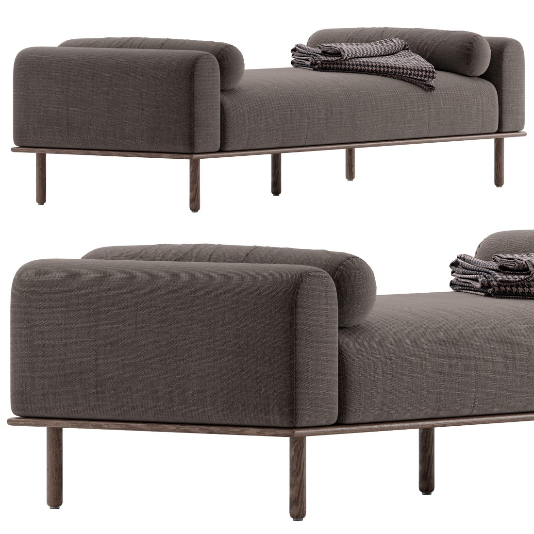 Zimmerman Daybed 3D Model for VRay, Corona | CGMood