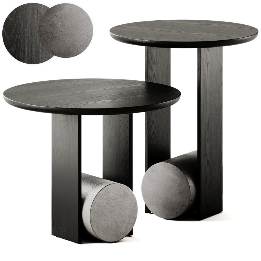 Bonaldo Element Coffee Tables - 3D Model for Corona
