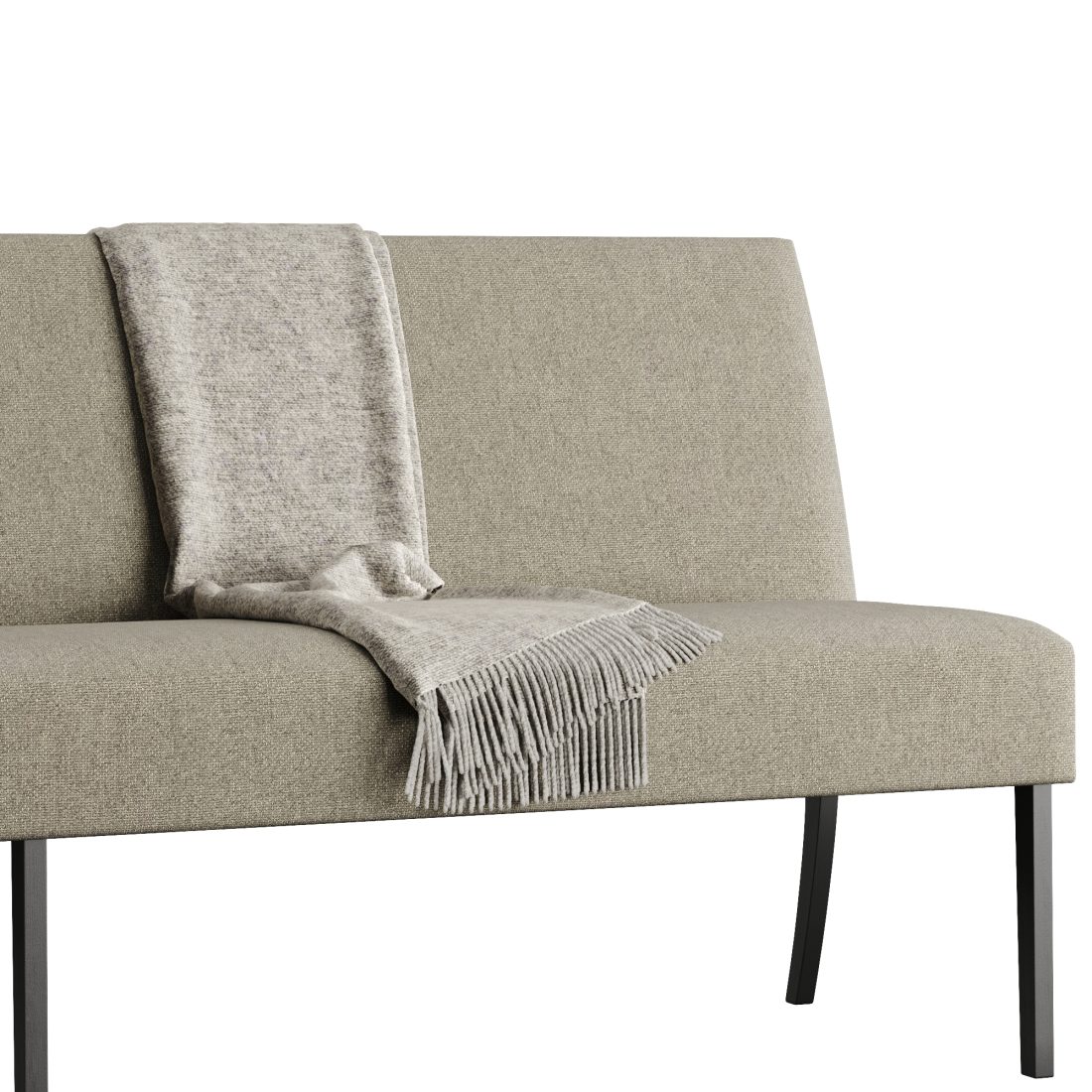 Gstaadt Rave Liver Dining Sofa - 3D Model for Corona