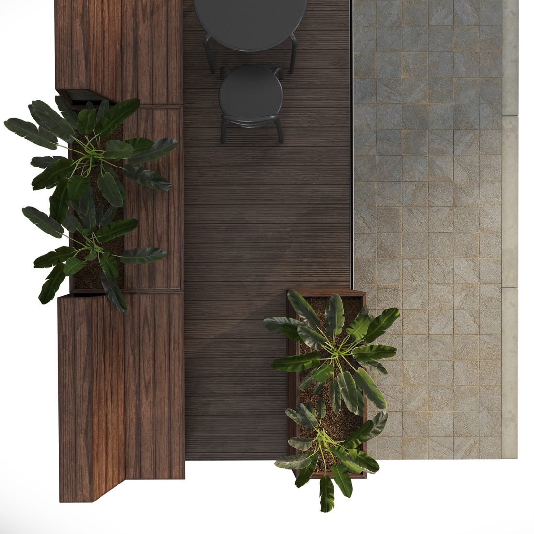 Parklet 2 3D Model for Corona | CGMood