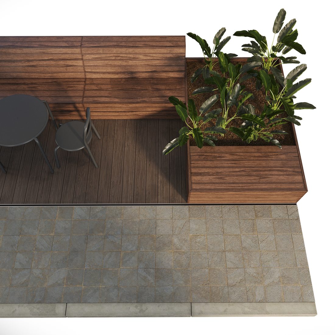 Parklet 2 3D Model for Corona | CGMood