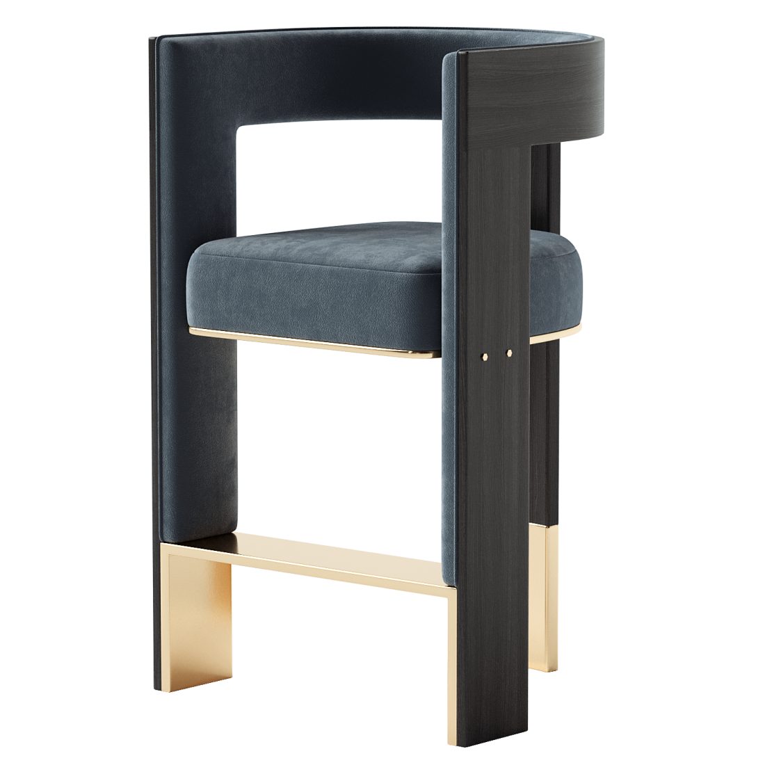 Amora Bar Chair - 3D Model for Corona